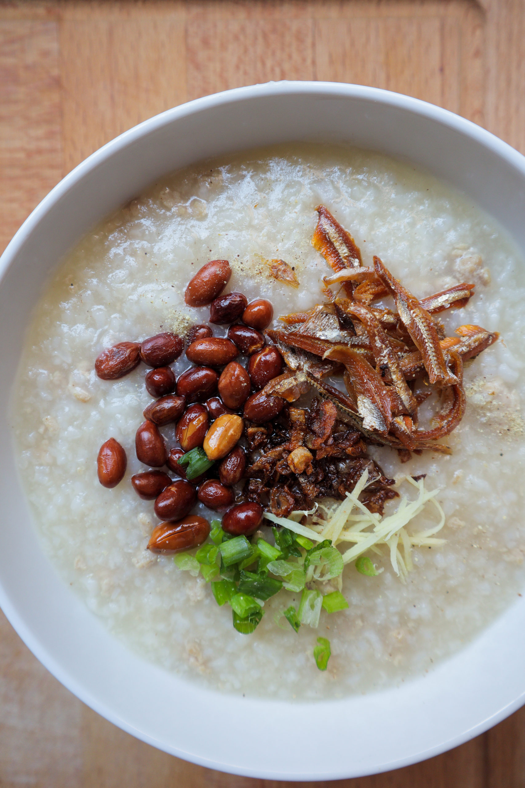 Minced pork porridge [Pressure Cooker Recipe] - Thokohmakan