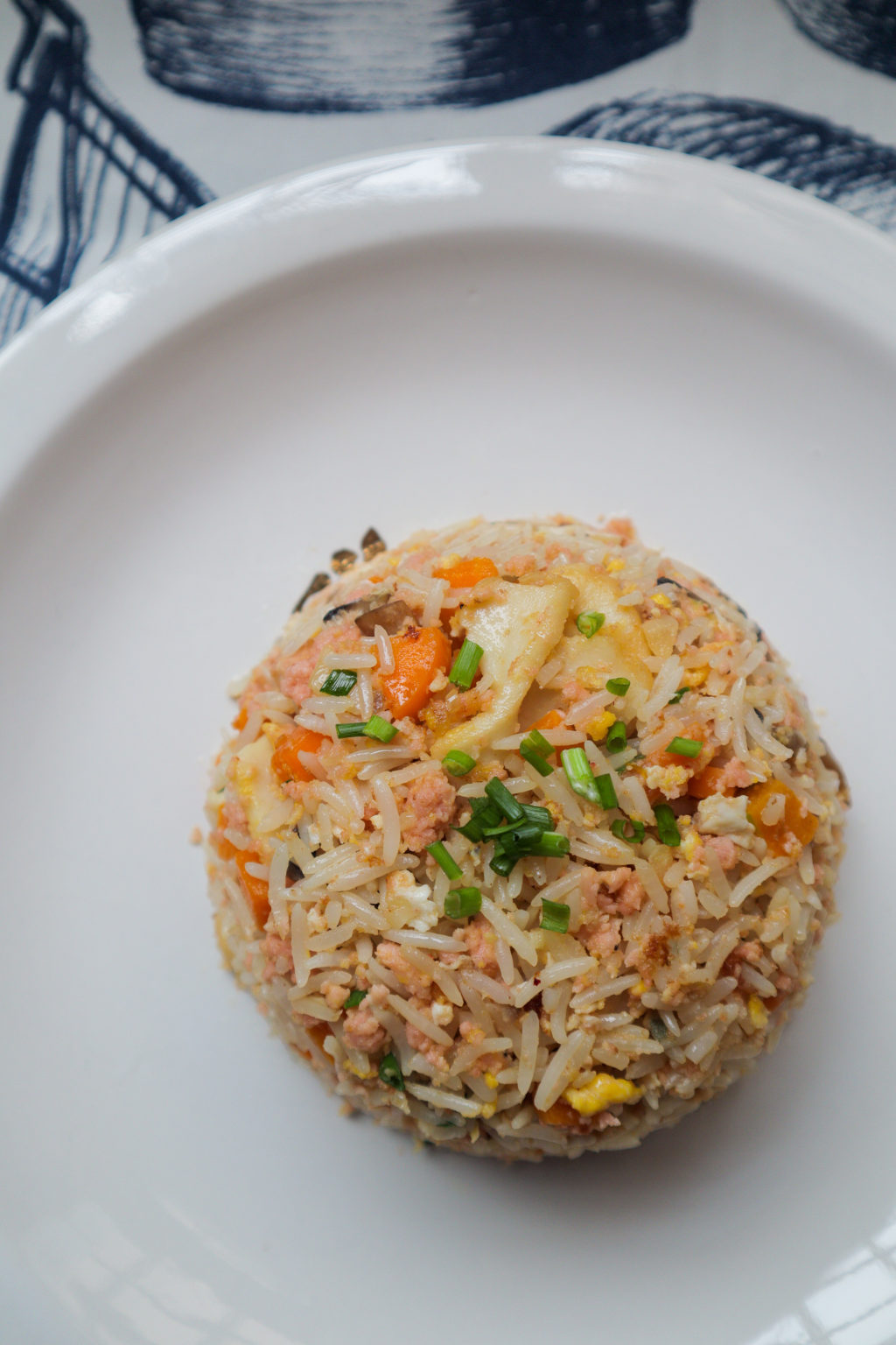 Luncheon meat fried rice [Recipe] - Thokohmakan