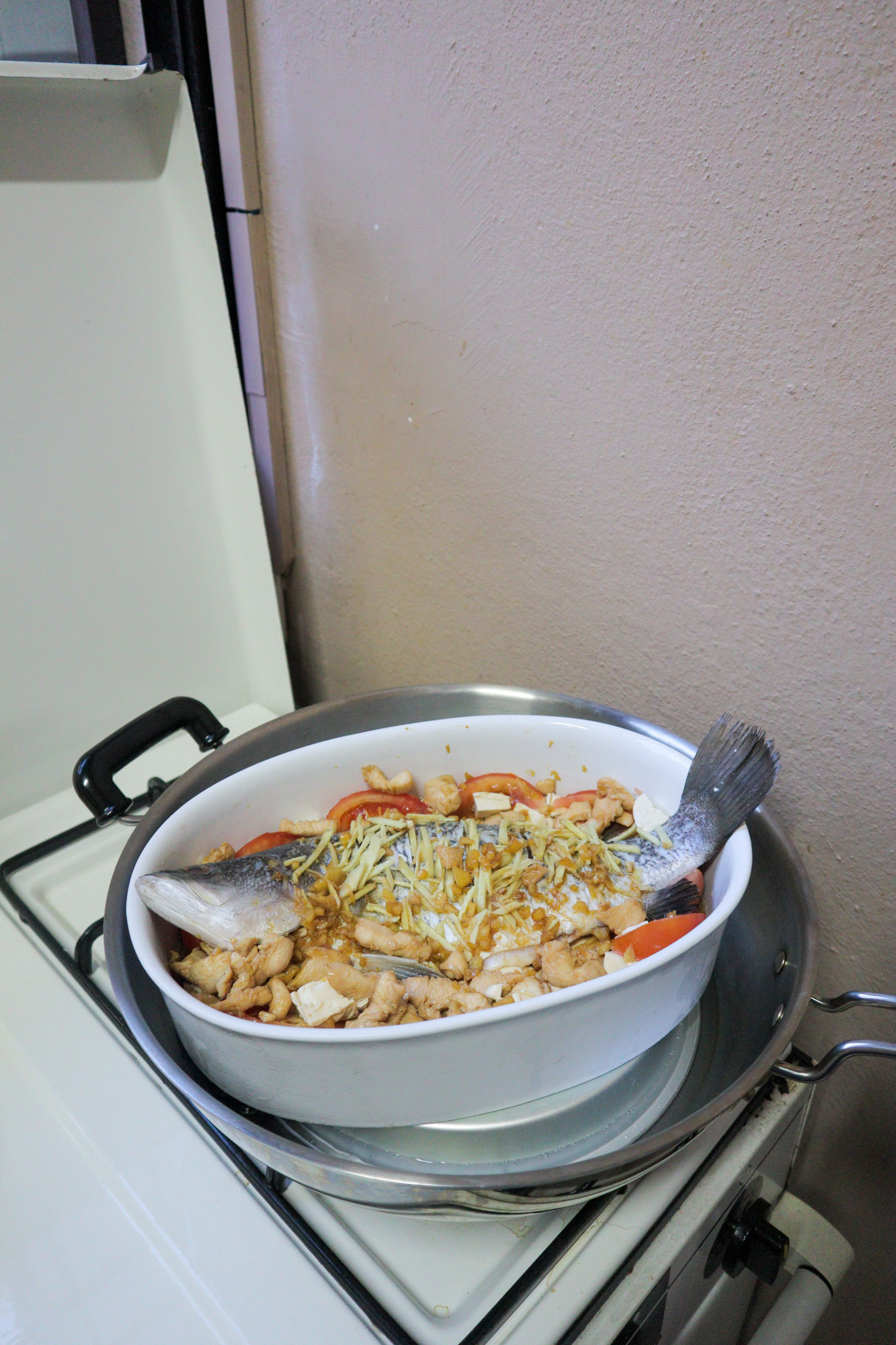 Kung Chew steamed fish [Recipe] - Thokohmakan