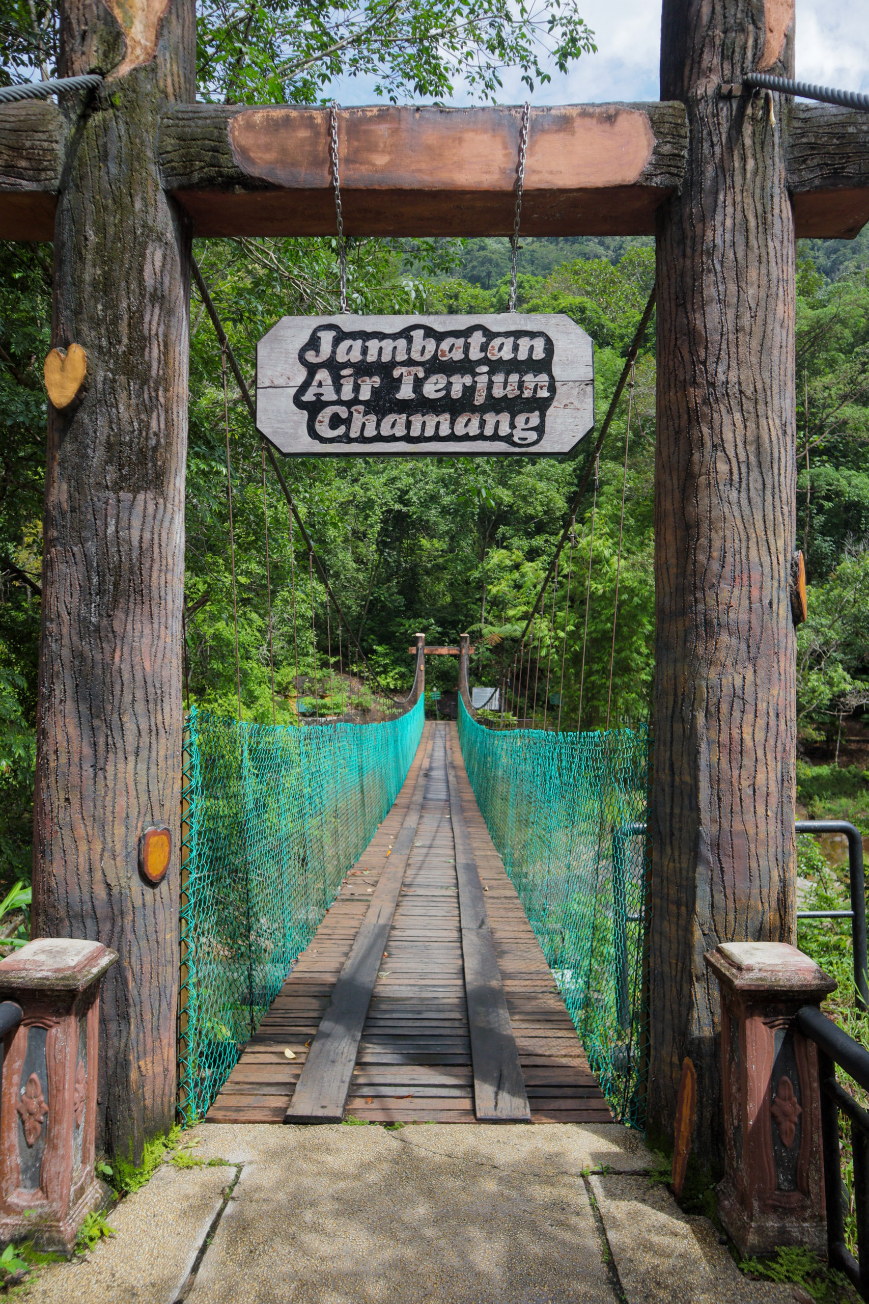 Chamang waterfall, Bentong - Thokohmakan