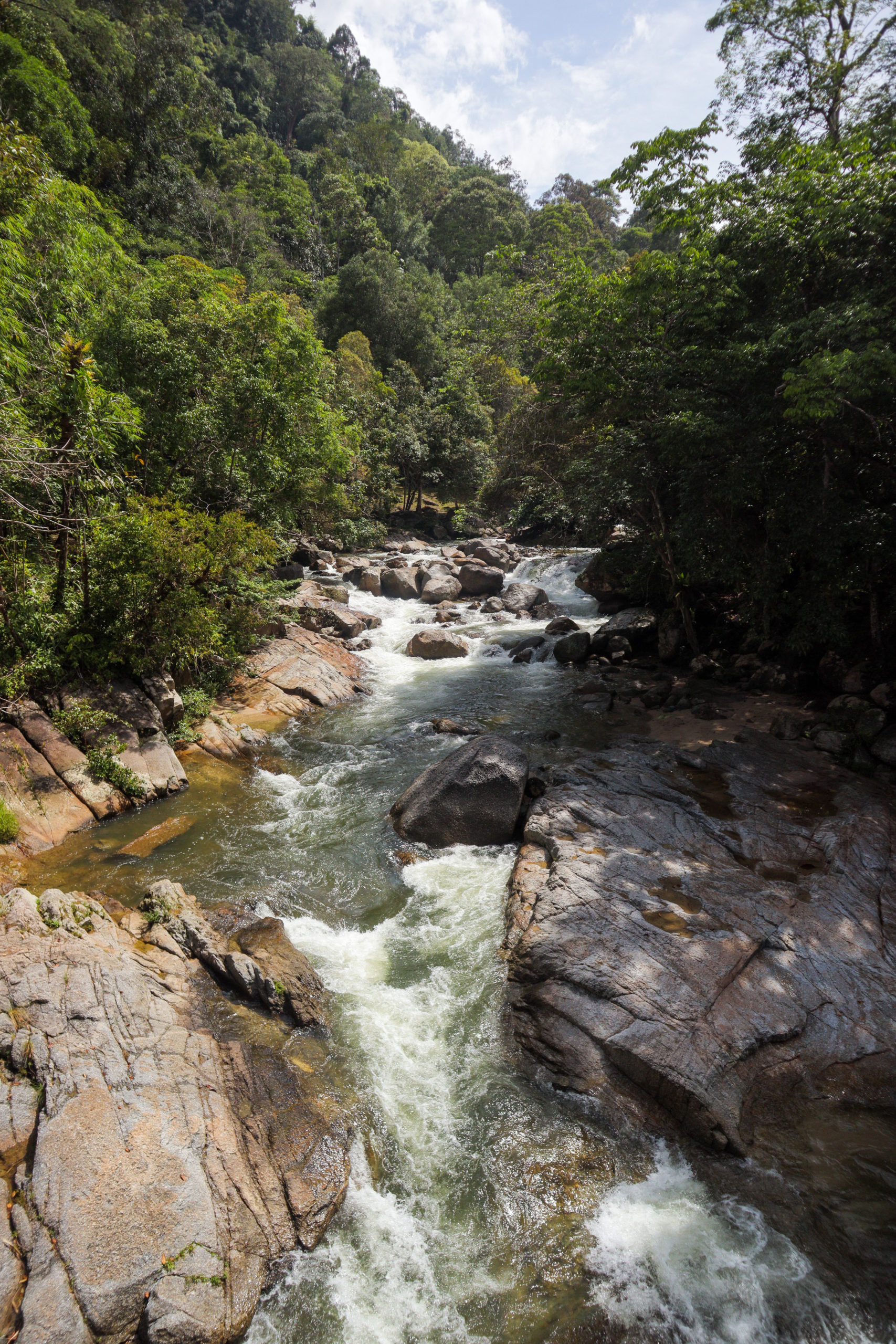 Chamang waterfall, Bentong - Thokohmakan
