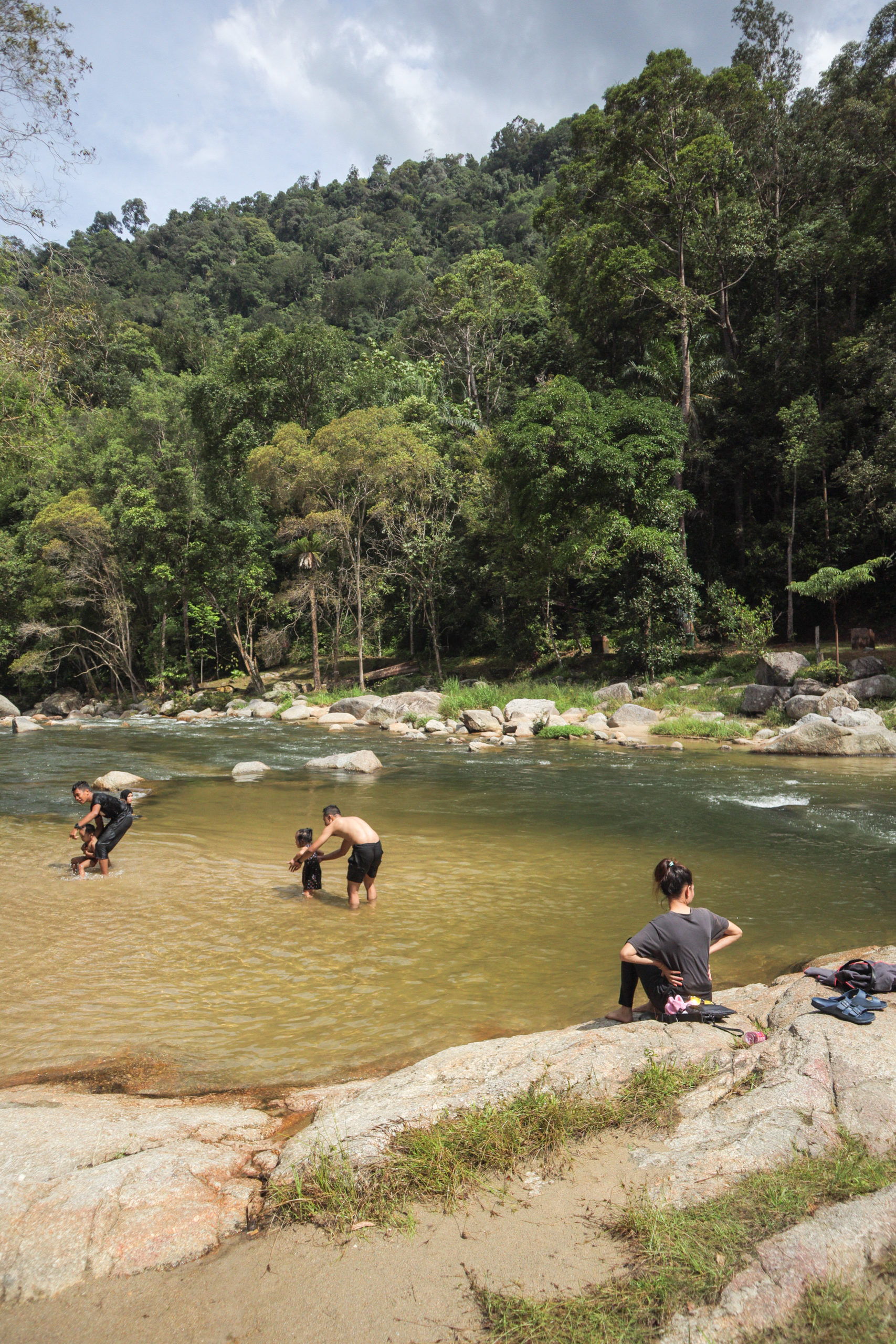 Chamang waterfall, Bentong - Thokohmakan