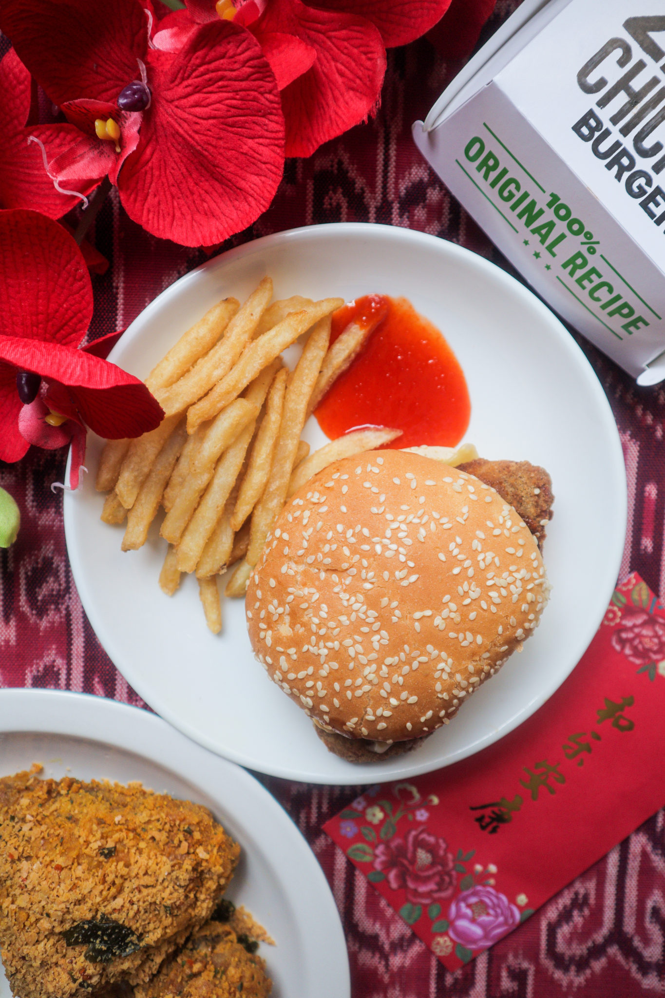 KFC Zero Chicken Burger review - Thokohmakan