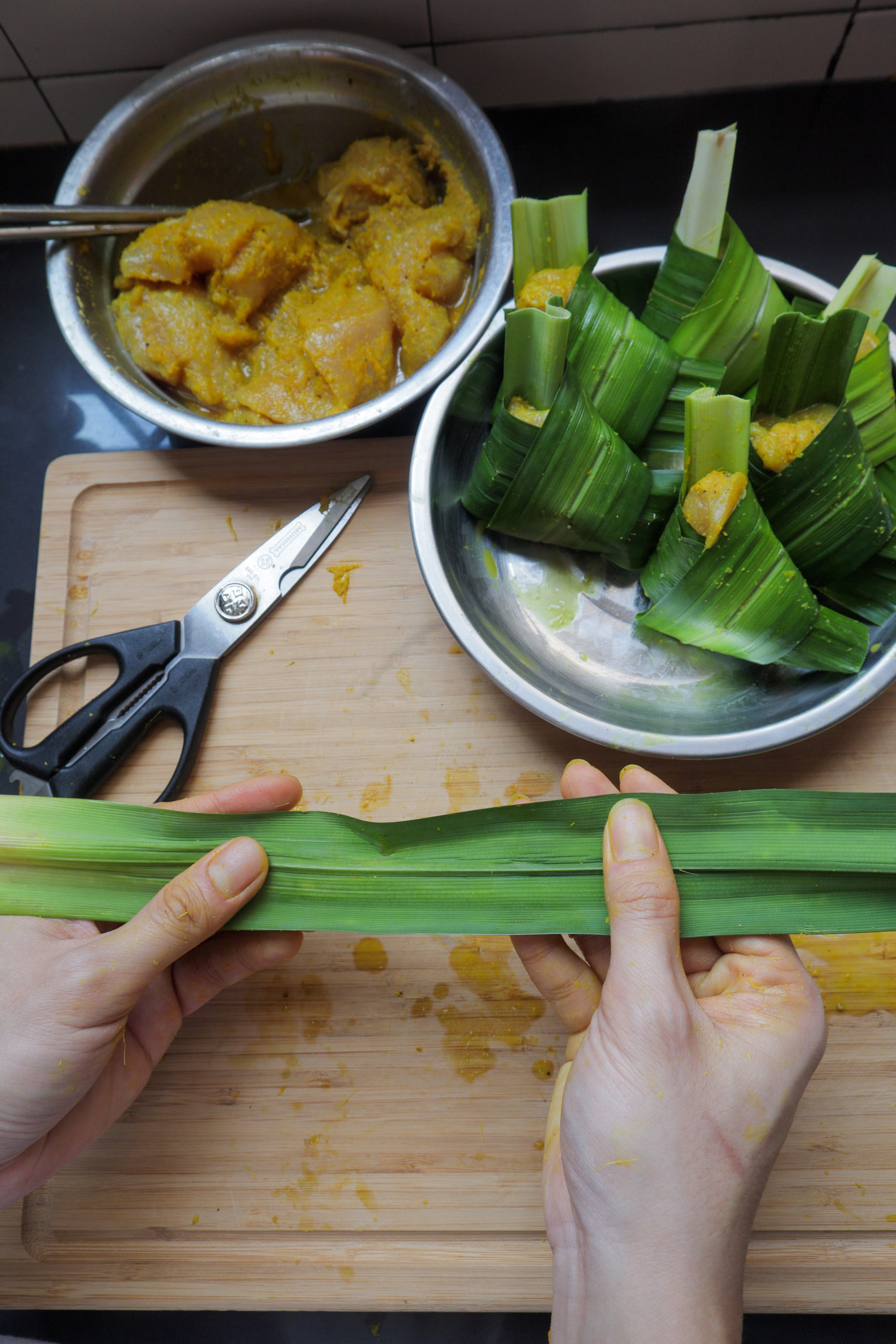 Pandan Chicken [RECIPE] - Thokohmakan