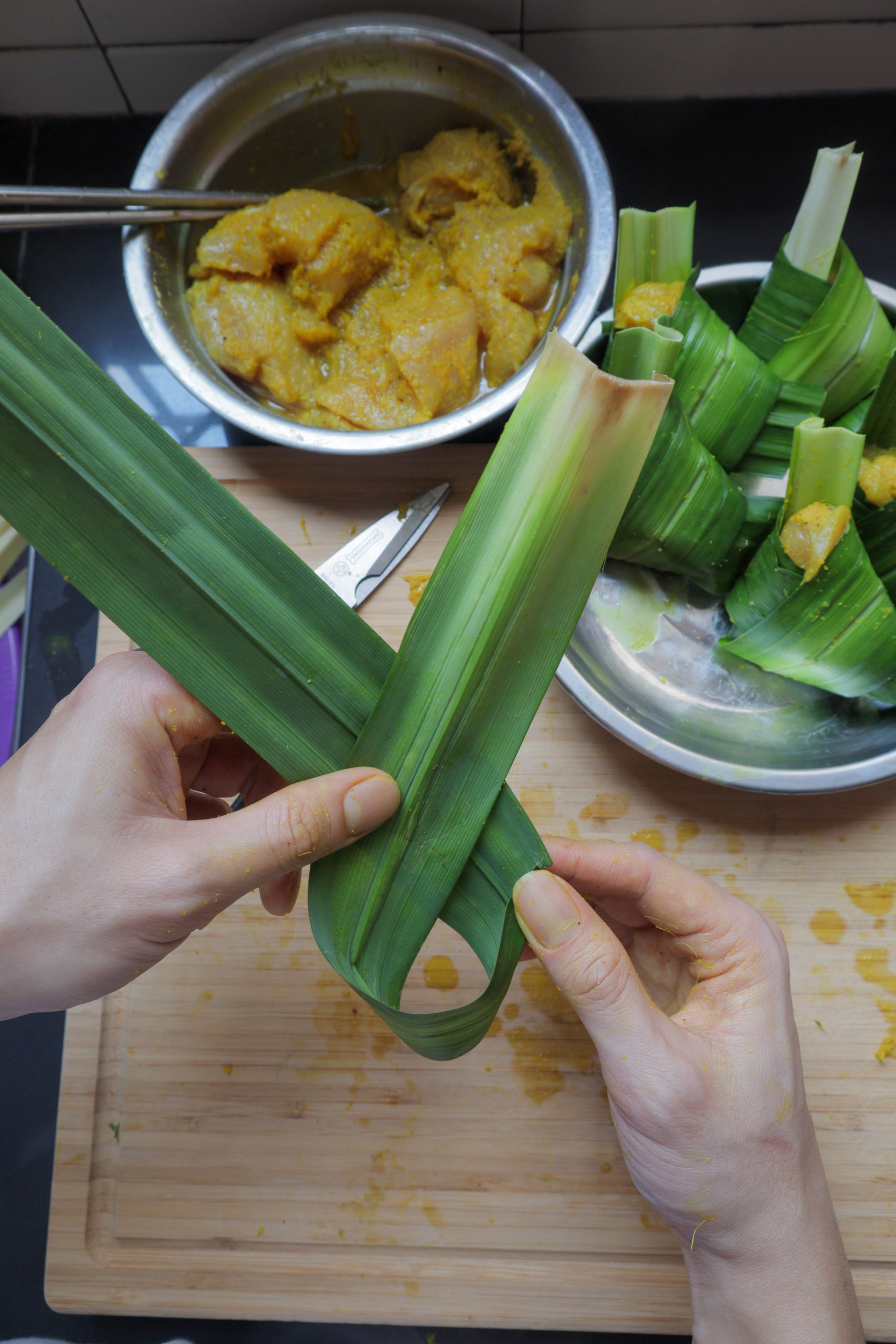 Pandan Chicken [RECIPE] - Thokohmakan