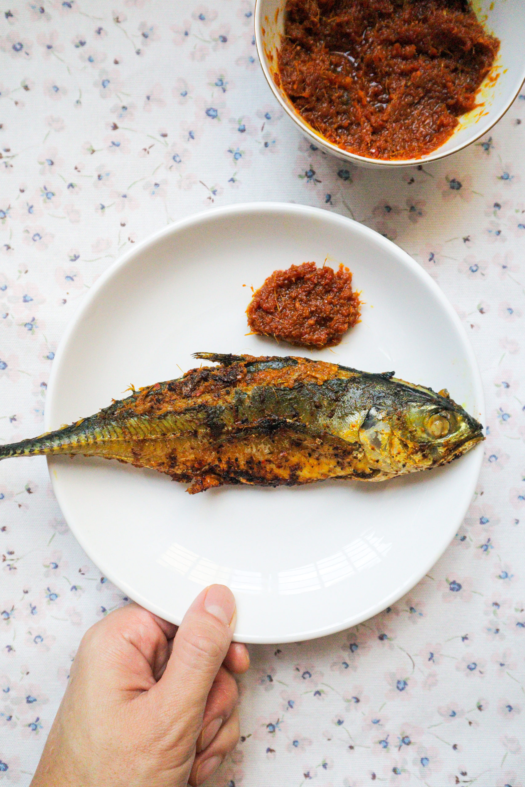 Ikan cencaru sumbat sambal [Recipe] - Thokohmakan