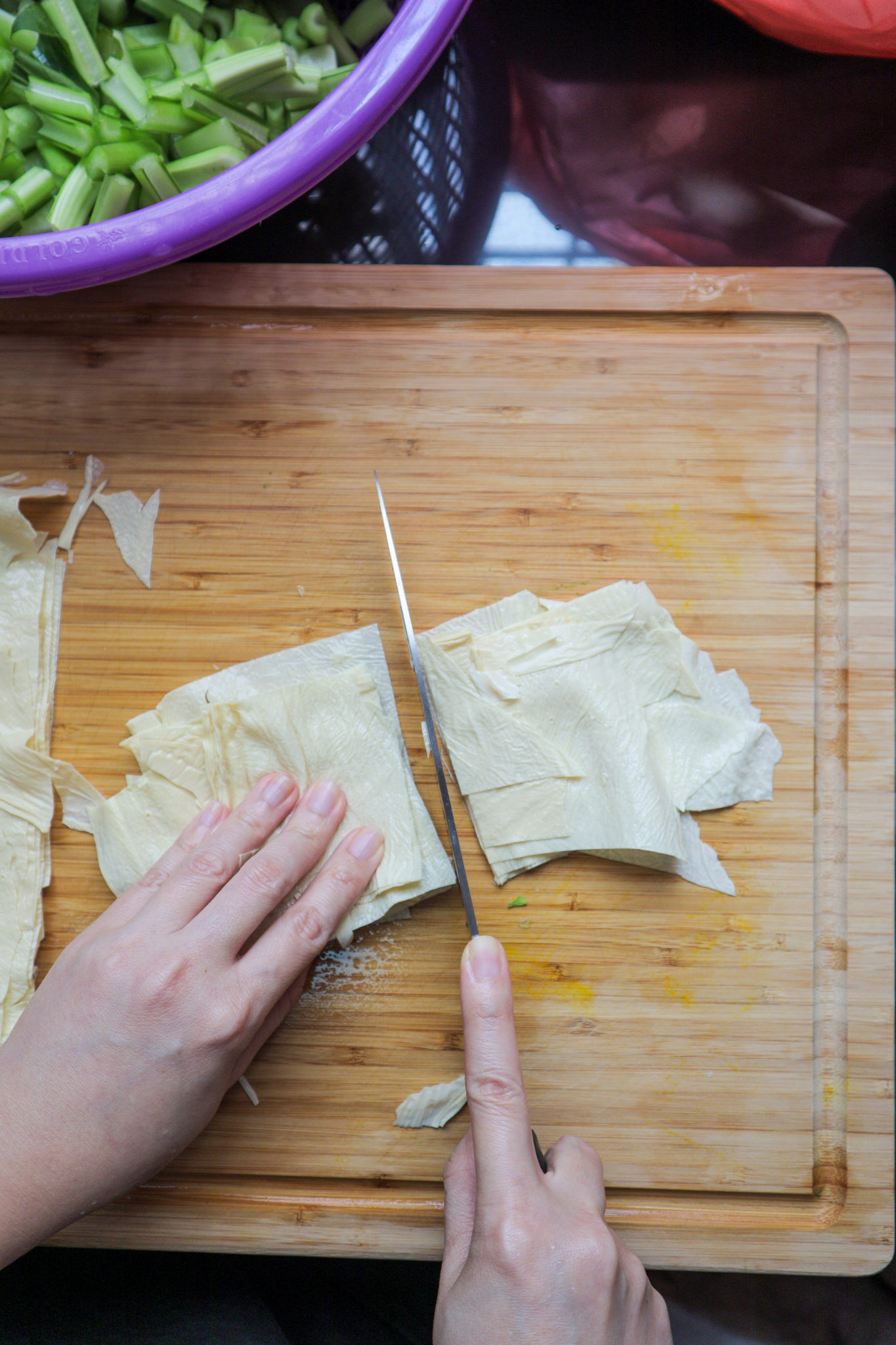 Braised pork with fu chuk [Pressure Cooker Recipe] - Thokohmakan