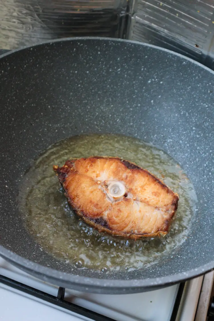 Easy Fried Fish Steak RECIPE - Thokohmakan