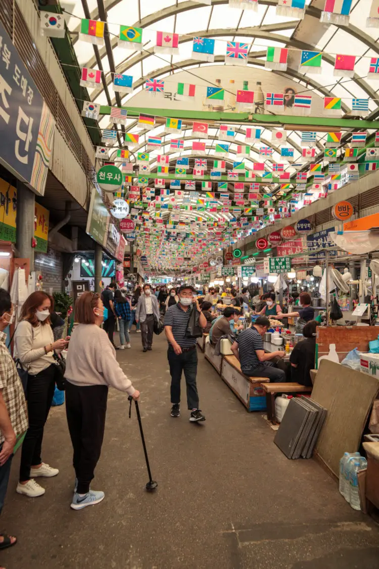 Gwangjang Market, Seoul - Thokohmakan