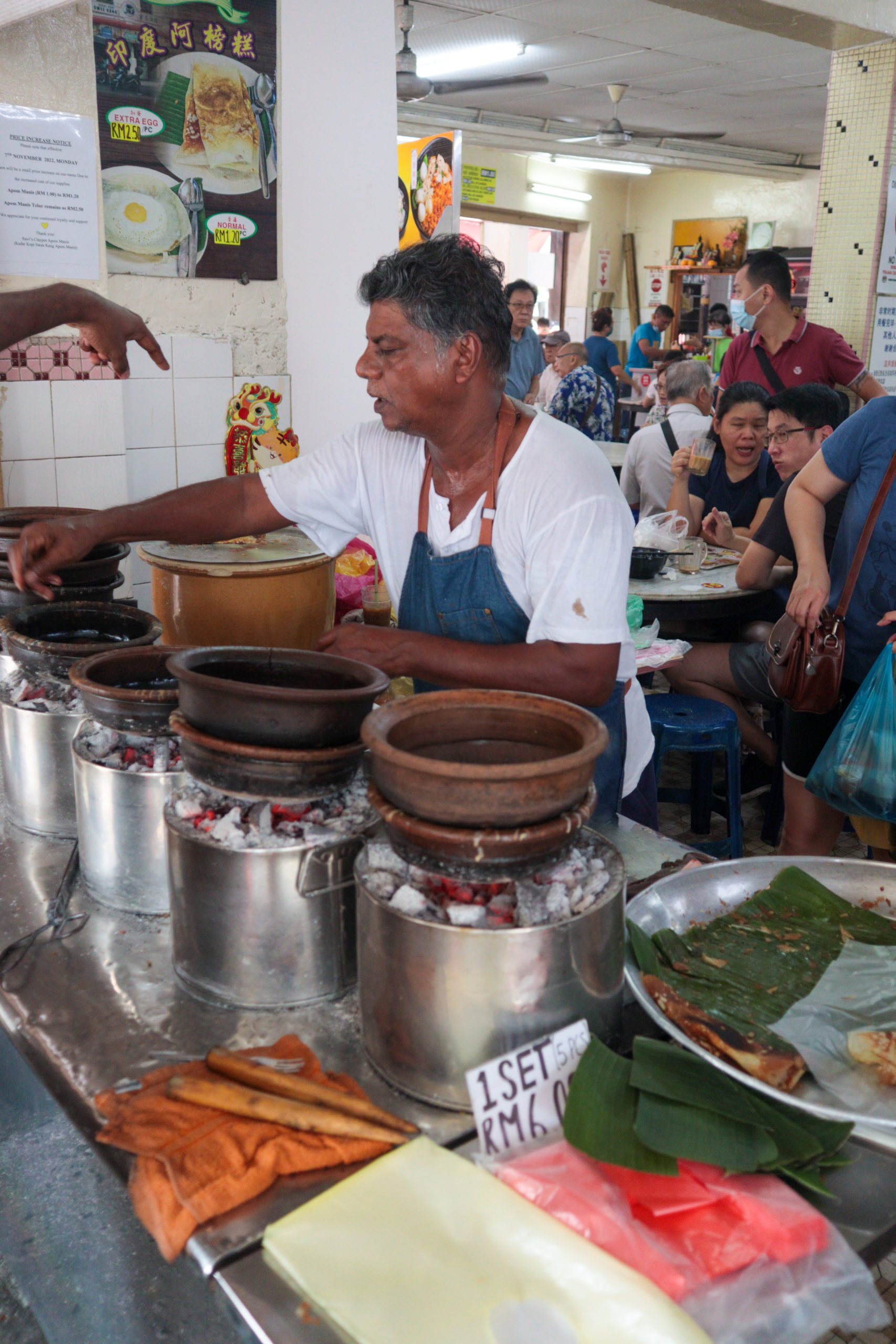 Ravi’s Claypot Apom Manis, Penang - Thokohmakan