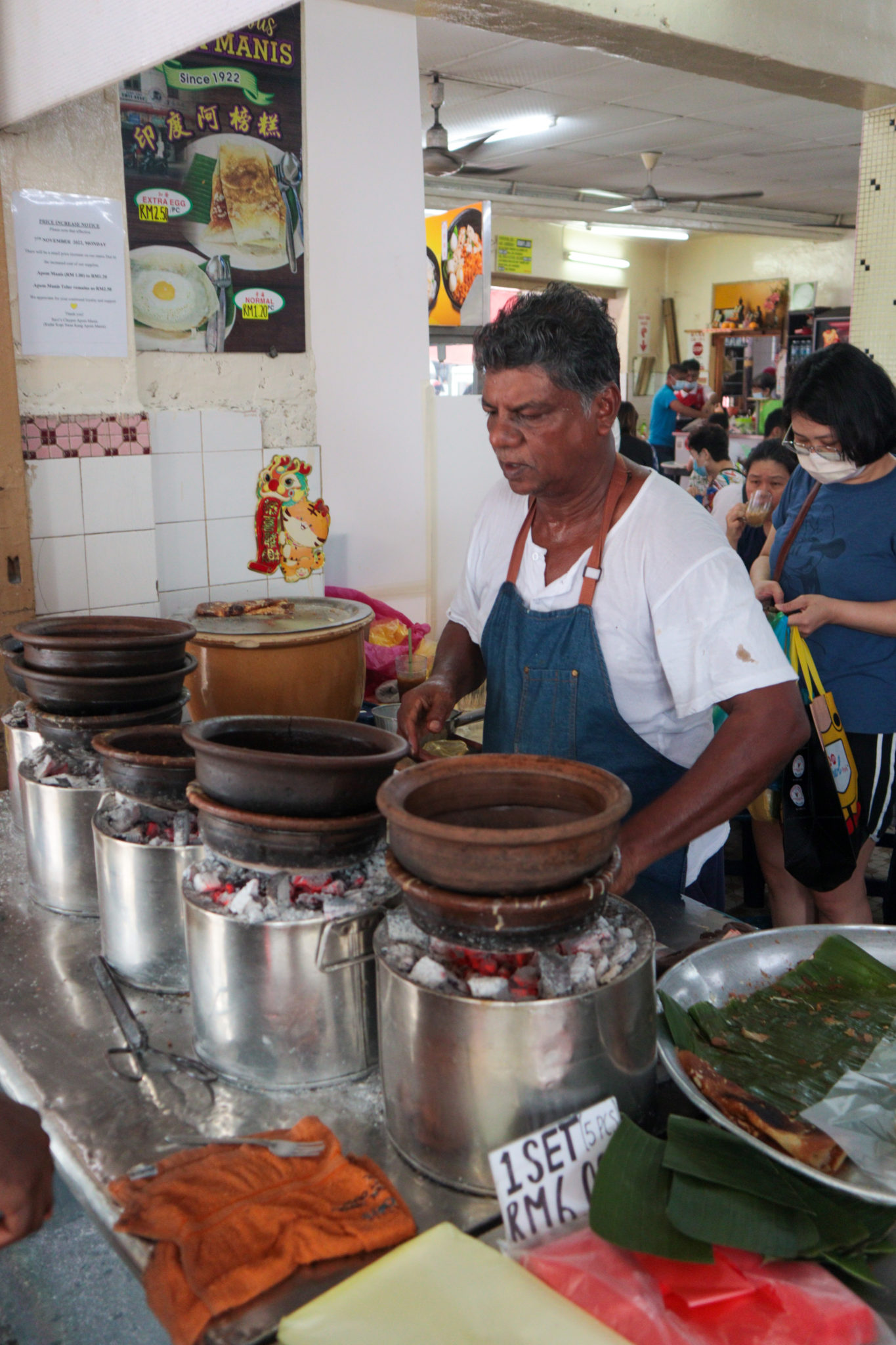 Ravi’s Claypot Apom Manis, Penang - Thokohmakan