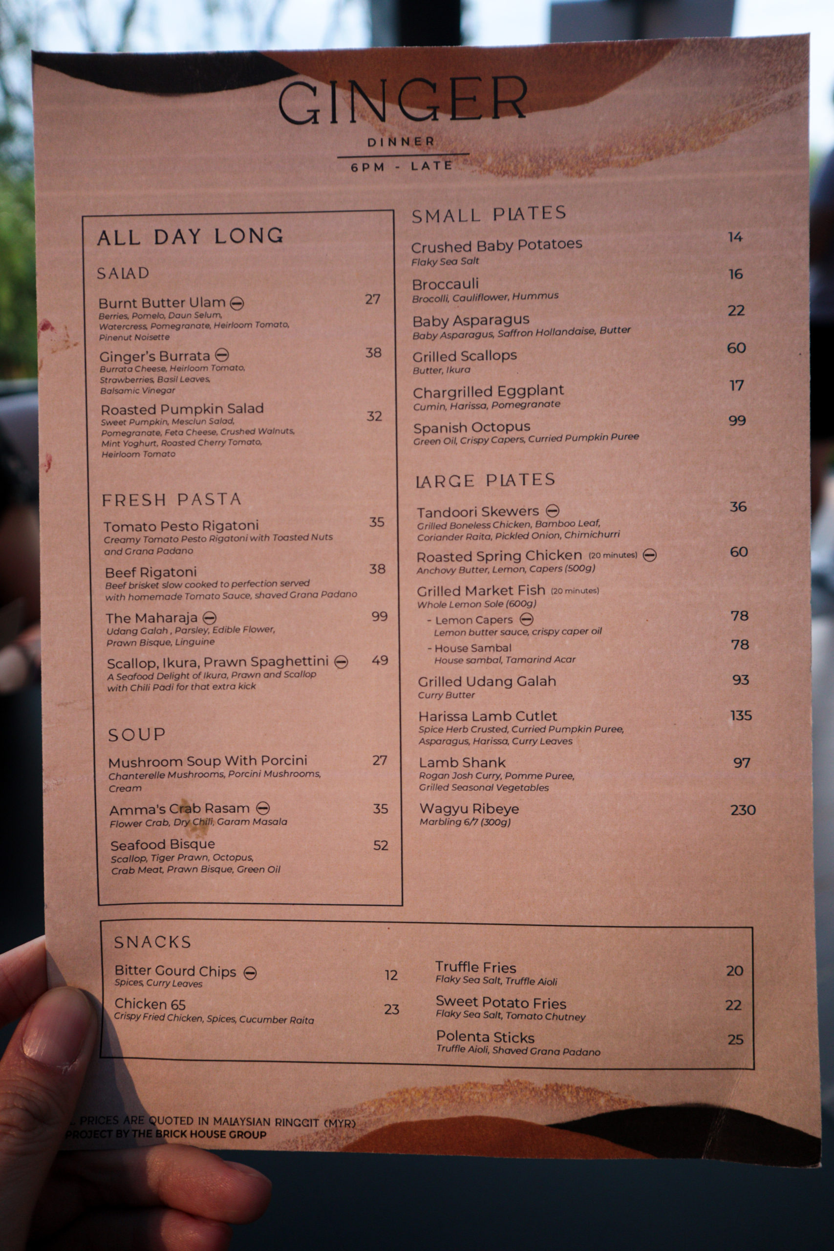 Ginger KL, Bamboo Hills - Thokohmakan