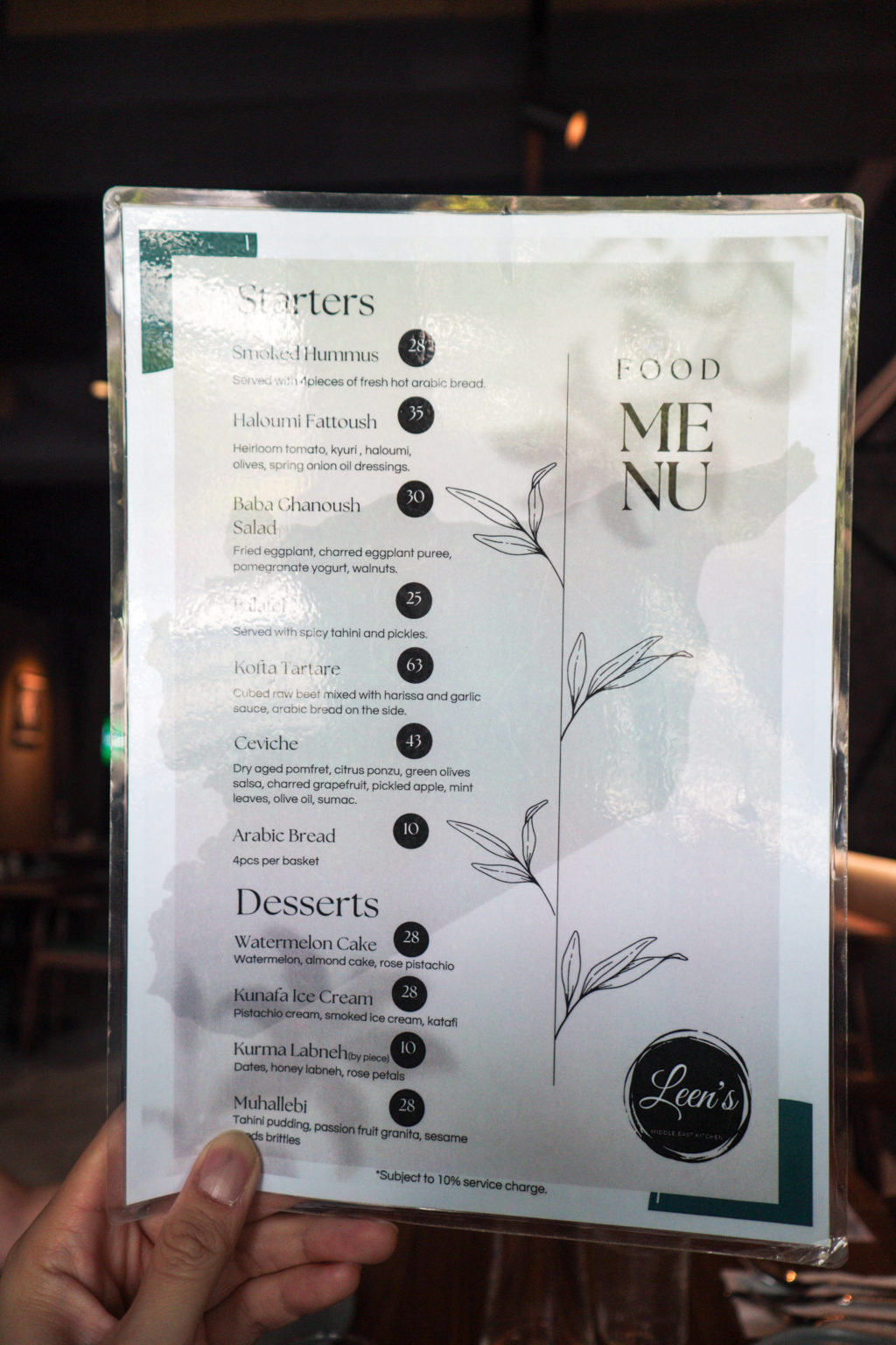 Leen’s Middle East Kitchen, TTDI - Thokohmakan