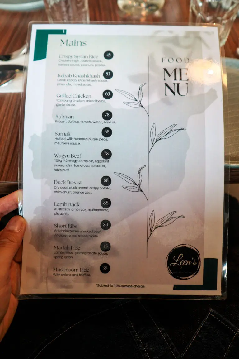 Leen’s Middle East Kitchen, TTDI - Thokohmakan